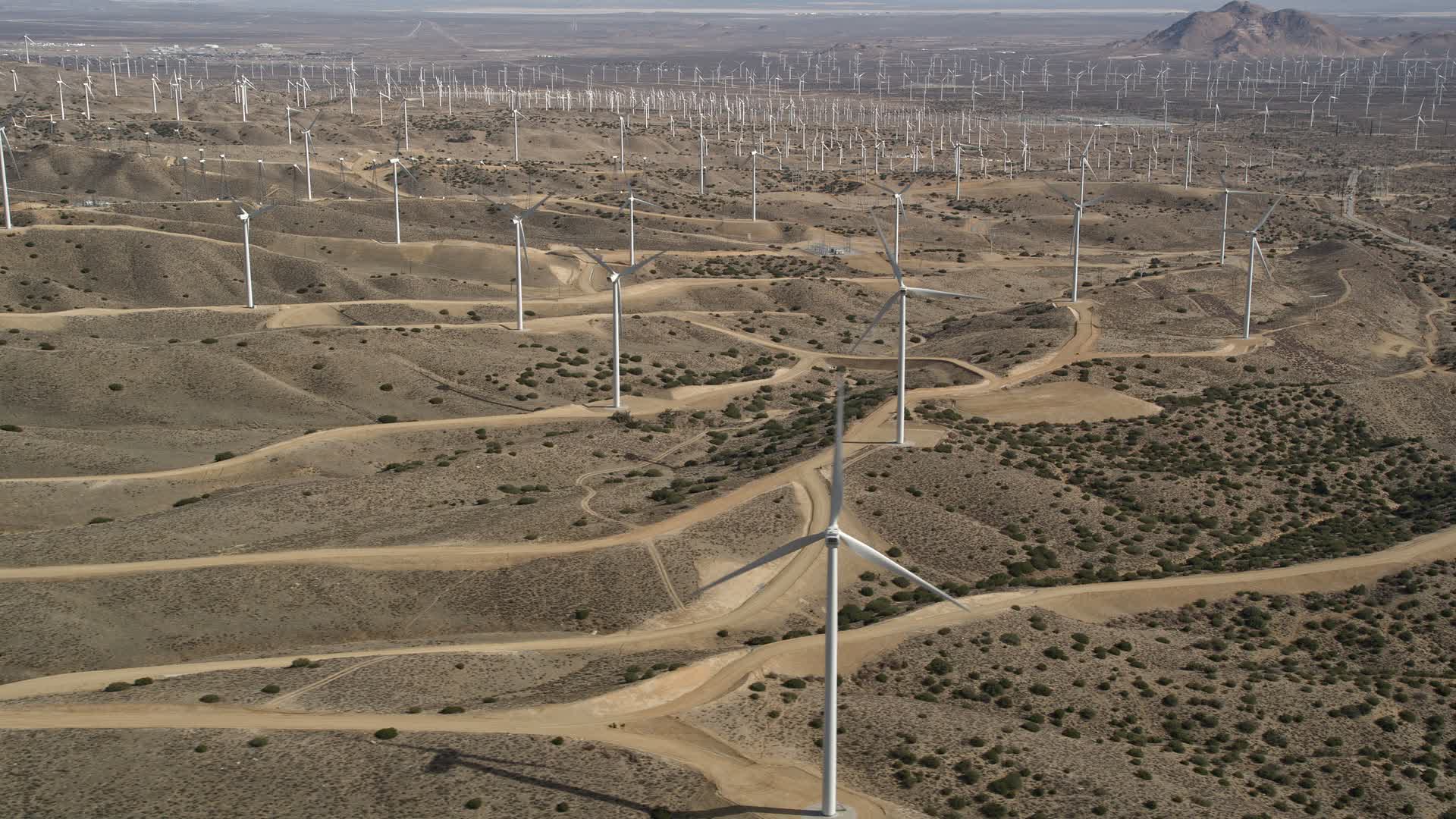 Alta Wind Energy Center, Los Angeles Aerial Stock Footage - 53 Videos ...