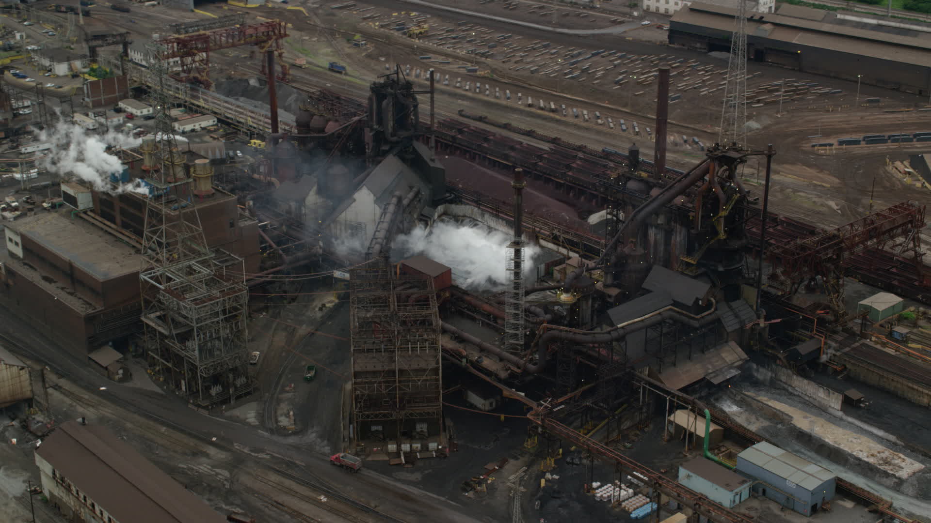 Steel Mills Aerial Stock Footage and Photos - 18 Results | Axiom Images