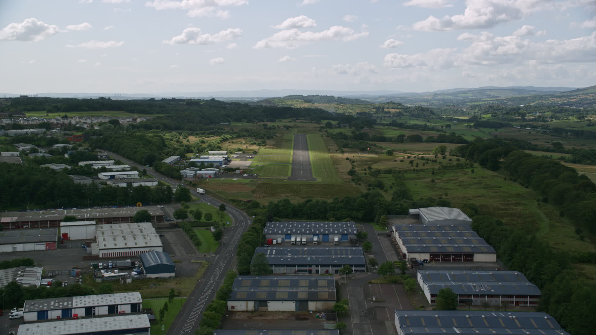 Cumbernauld Airport Aerial Stock Footage and Photos - 2 Results | Axiom ...