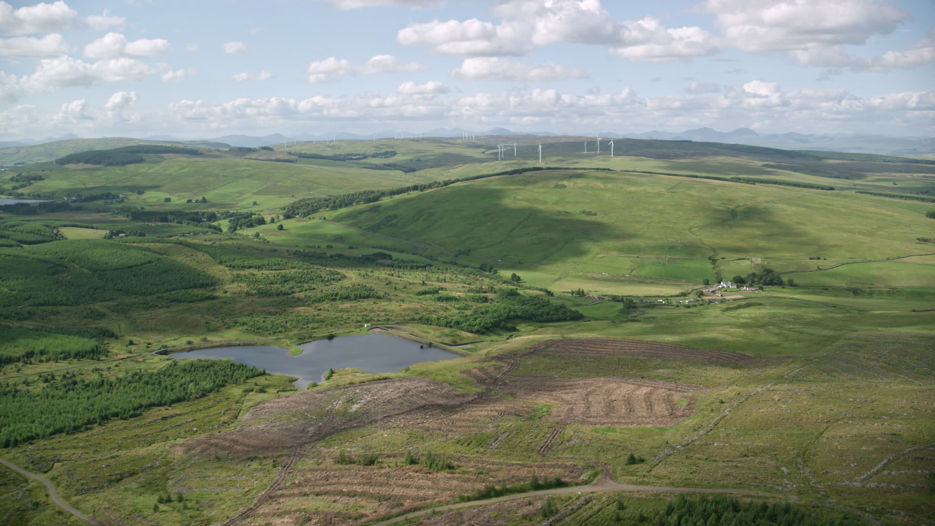 Denny, Scotland Aerial Stock Photos - 7 Photos | Axiom Images