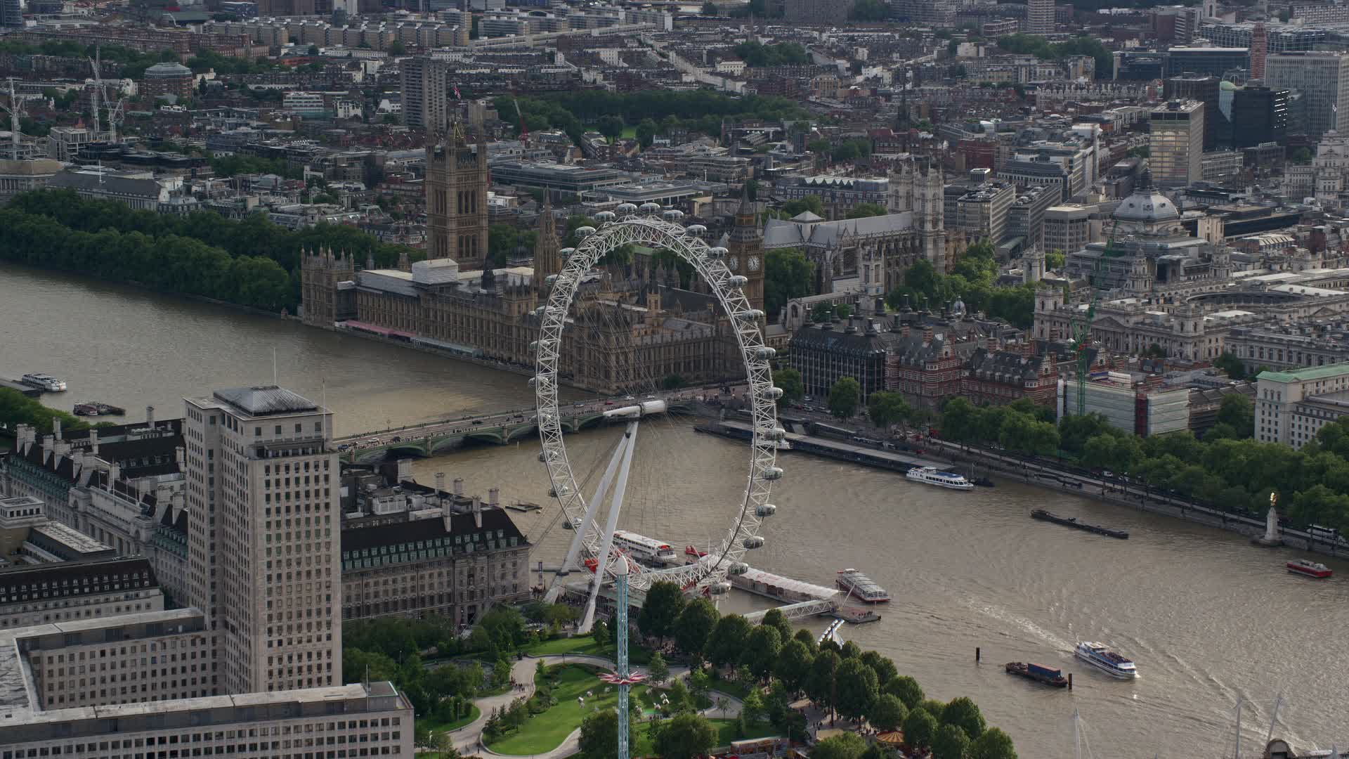 London Eye, England Aerial Stock Footage and Photos - 38 Results ...