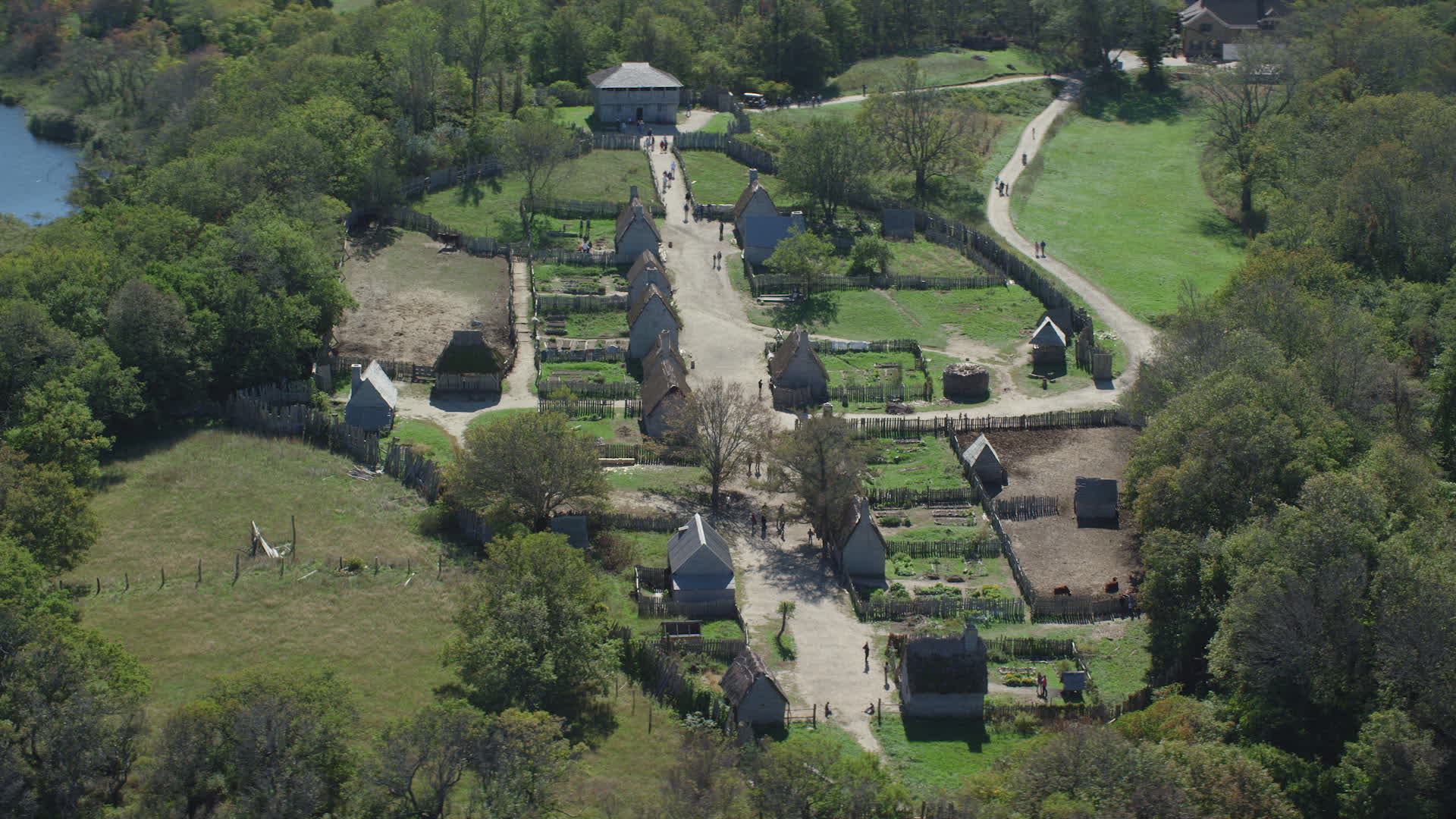 Plimoth Plantation, Massachusetts Aerial Stock Photos - 4 Photos ...