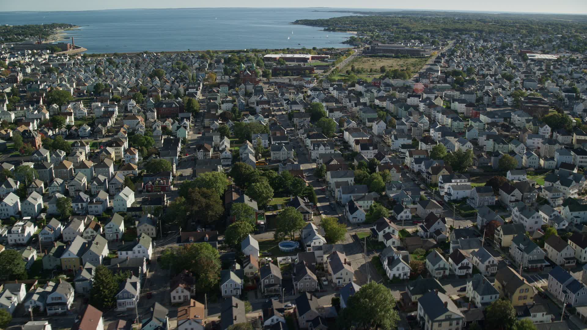 New Bedford, Massachusetts Aerial Stock Photos - 7 Photos | Axiom Images