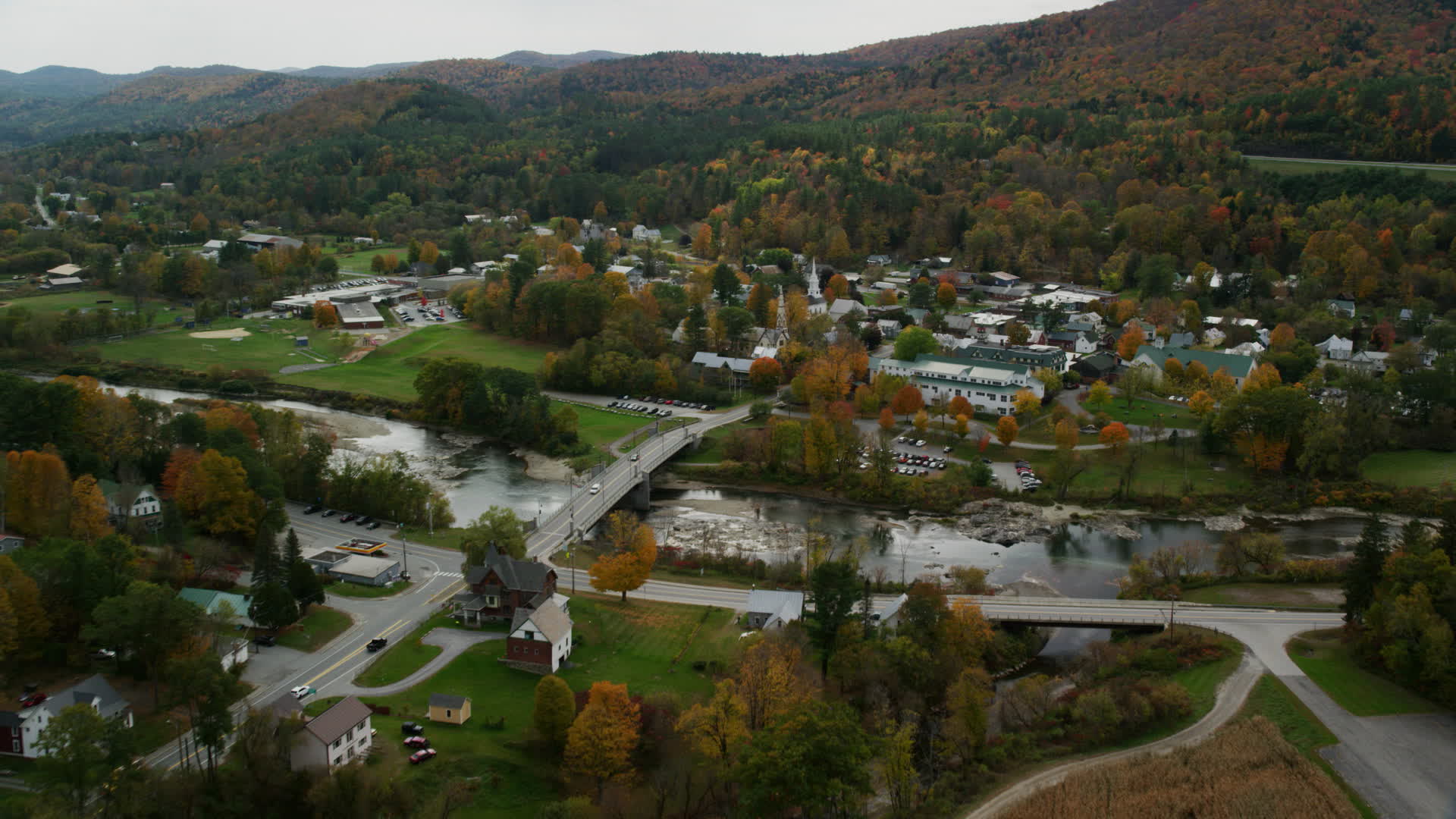 South Royalton, Vermont Aerial Stock Footage - 15 Videos | Axiom Images