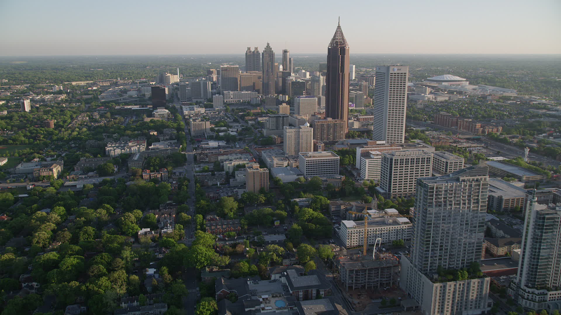 Midtown Atlanta, Georgia Aerial Stock Photos - 132 Photos | Axiom Images