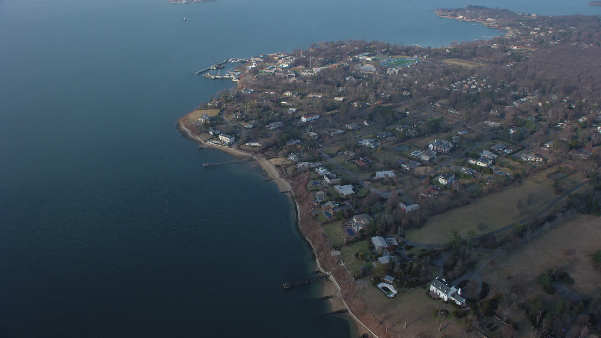 Great Neck, Long Island Aerial Stock Footage - 4 Videos | Axiom Images
