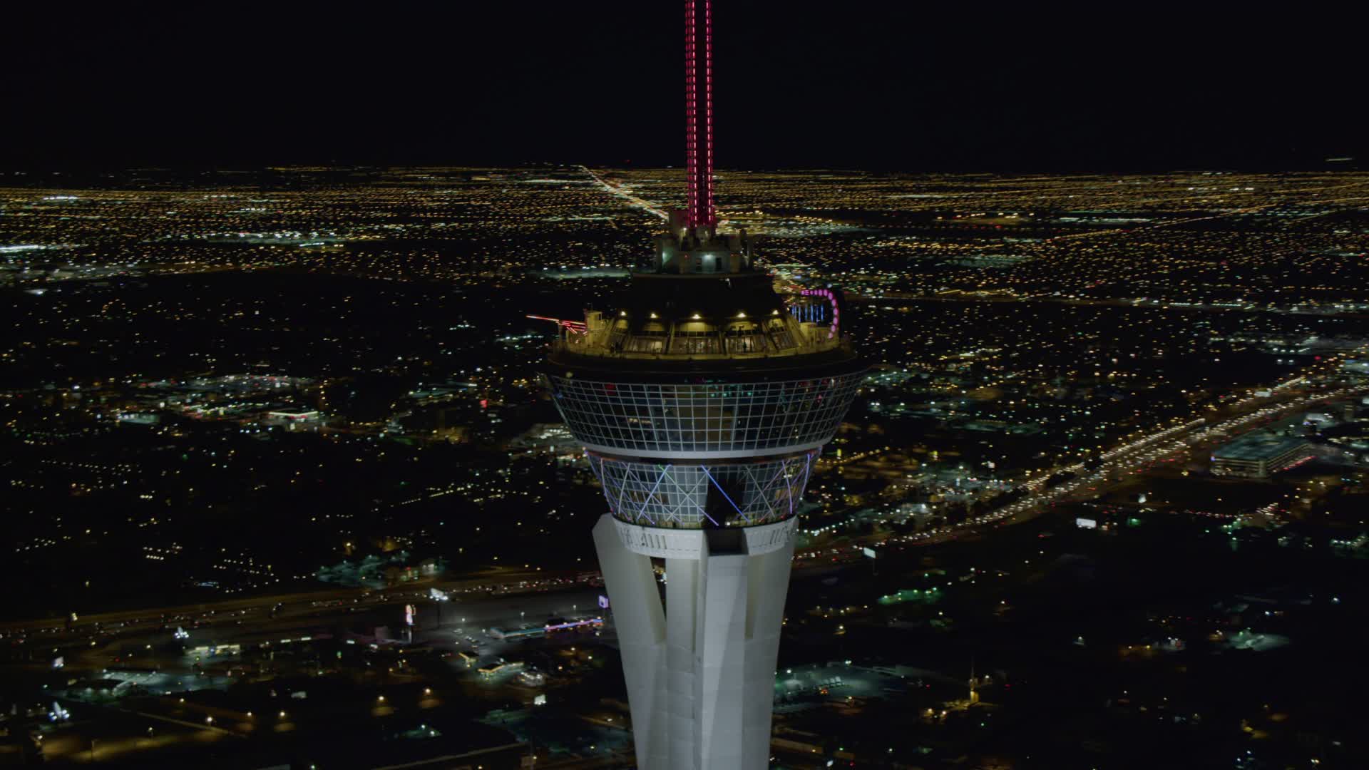 Stratosphere Las Vegas, Nevada Aerial Stock Footage and Photos - 18 ...