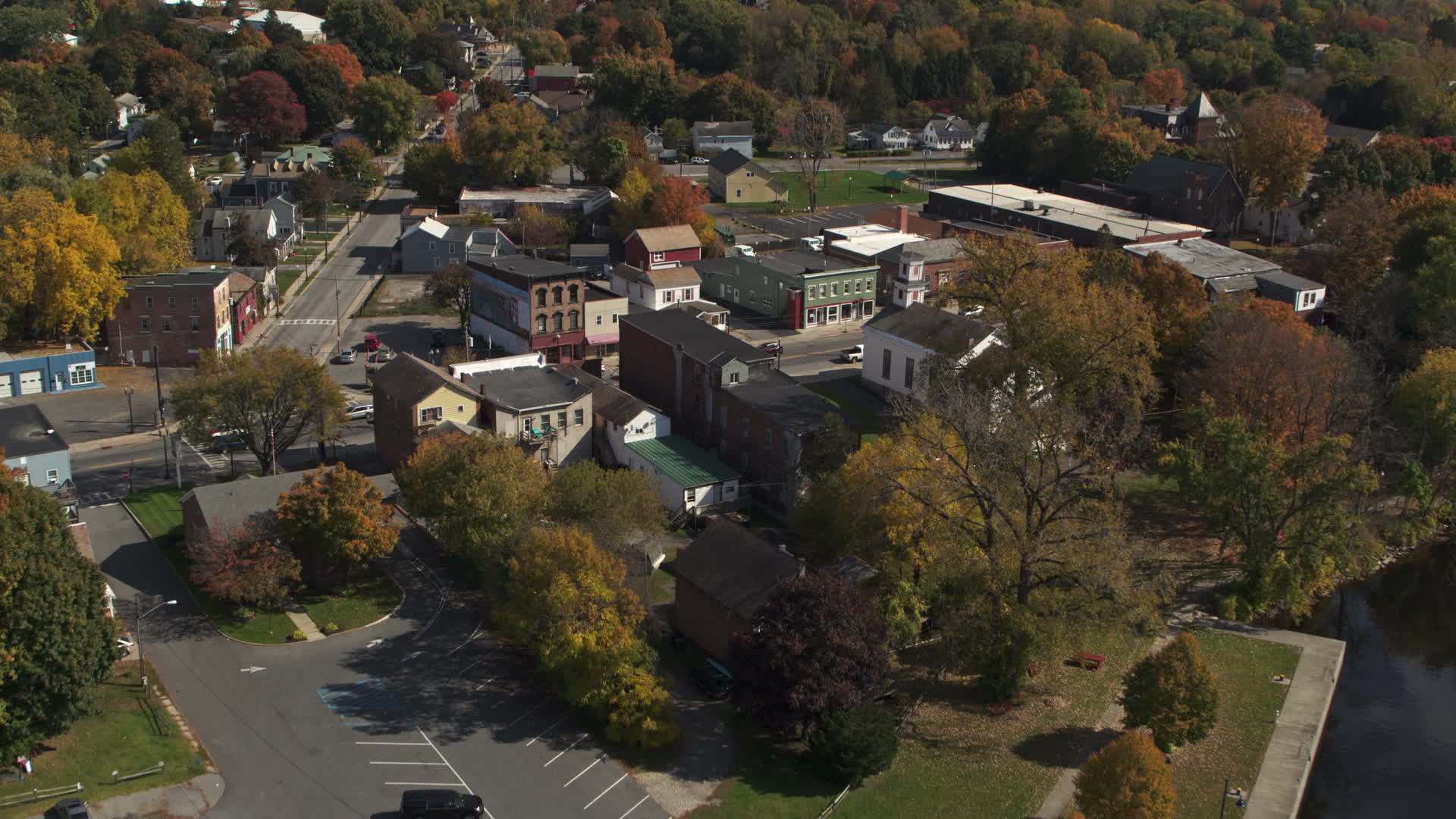 Fort Edward, New York Aerial Stock Footage - 11 Videos | Axiom Images